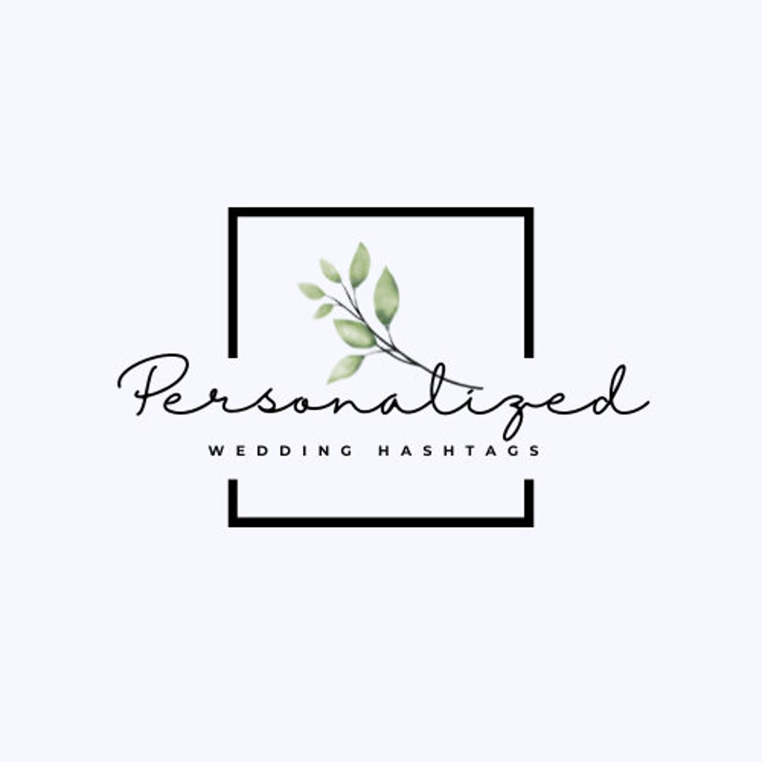 Make Your Wedding Go Viral: Custom Hashtags by the Pros - Etsy