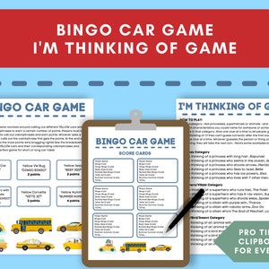 Printable Road Trip Activity Pack Kids Travel Games & - Etsy