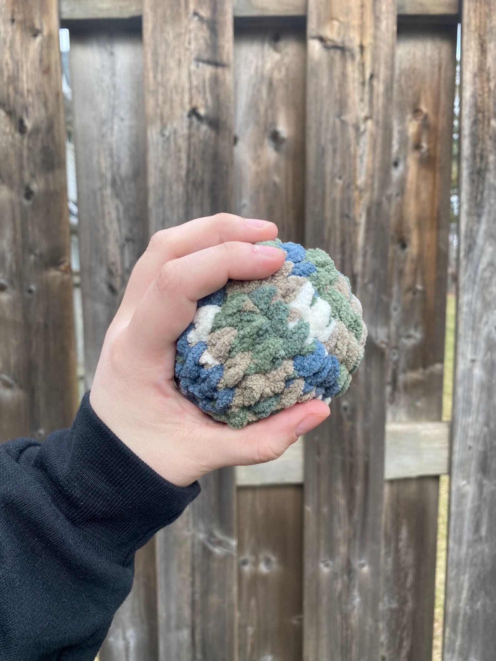 Crochet Planet Earth Plush Stress Ball Fidget Toy Amigurumi - Etsy
