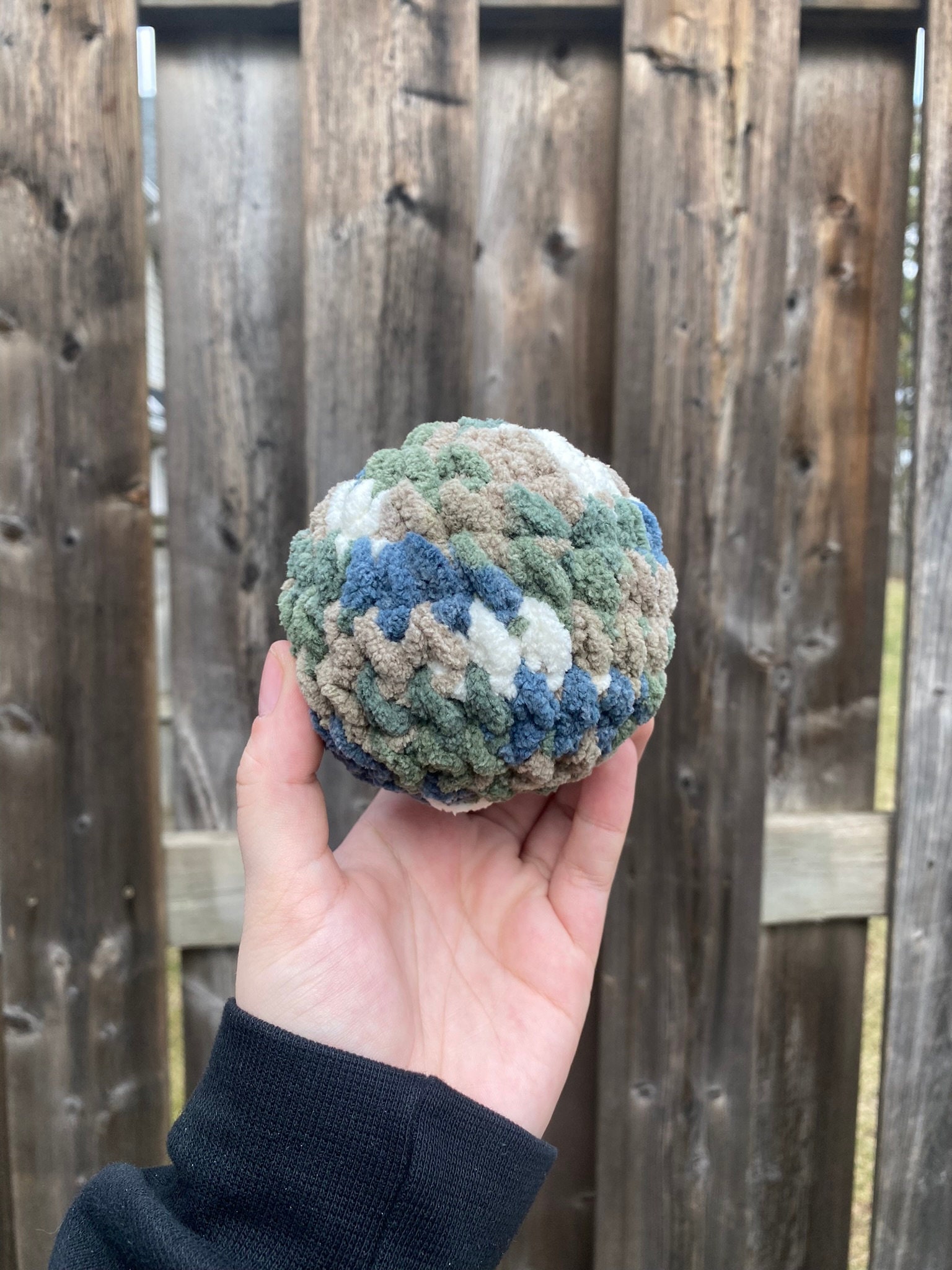 Crochet Planet Earth Plush Stress Ball Fidget Toy Amigurumi - Etsy