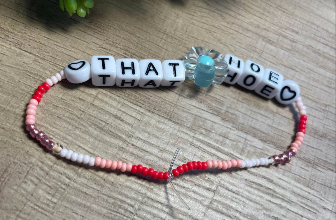 That Hoe Bracelet / Rave Candi - Etsy
