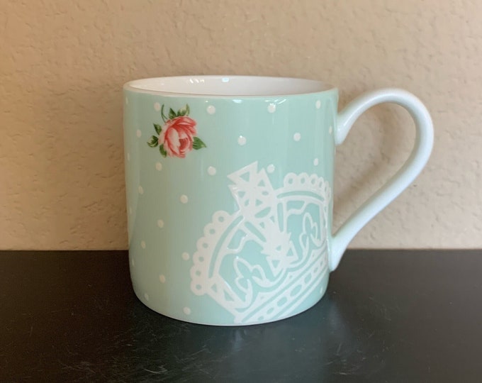 ROYAL ALBERT ENGLAND Polka Rose Coffee Mug / Tea Cup 10 Oz. - Preowned ...