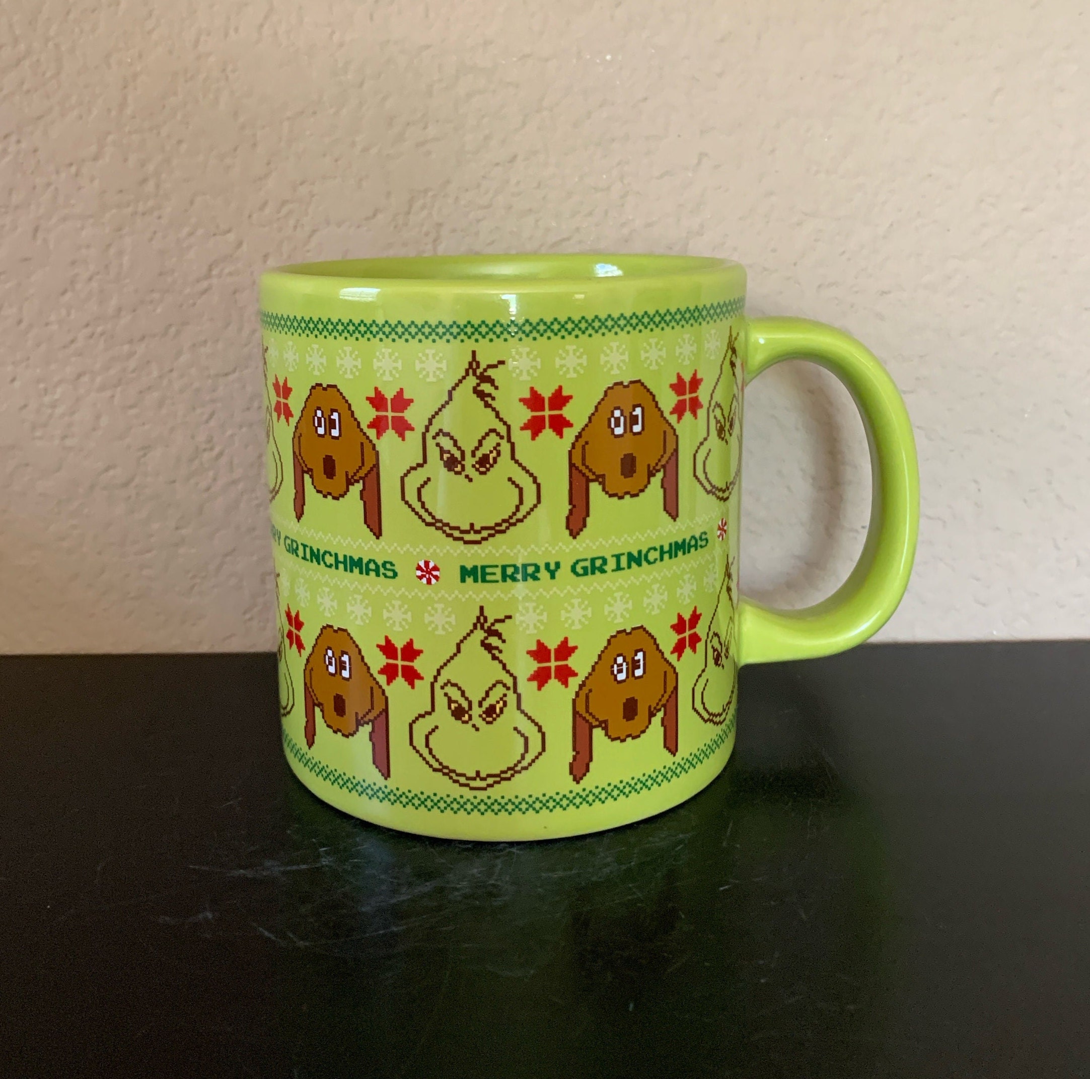 DR. SEUSS Merry Grinchmas the GRINCH Jumbo Coffee Mug / Tea Cup 18 Oz ...