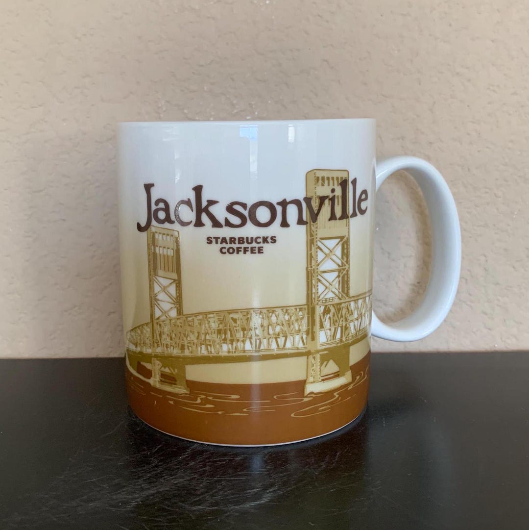 STARBUCKS "global Icon" Collection Series JACKSONVILLE Coffee Mug / Tea ...
