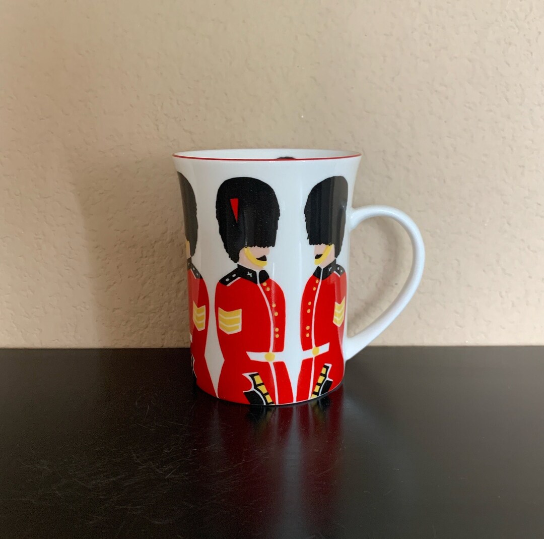 EXIMIOUS GUARDSMAN Fine Bone China Coffee Mug / Tea Cup Made in England ...