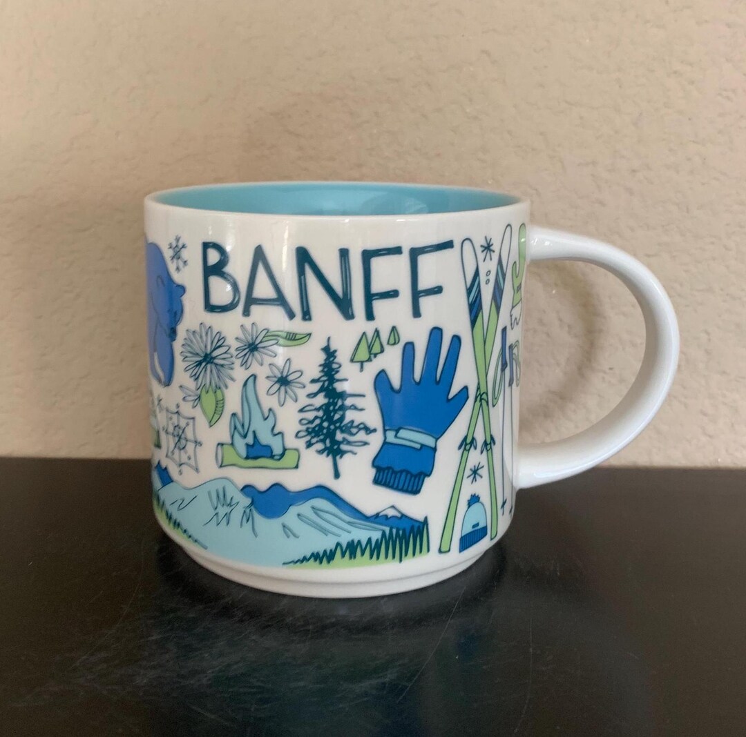 STARBUCKS "been There Series" Across the Globe Collection Mug BANFF ...