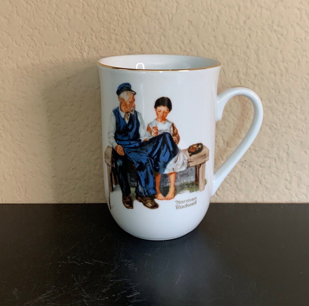 NORMAN ROCKWELL MUSEUM the Lighthouse Keeper's Daughter Coffee Mug ...