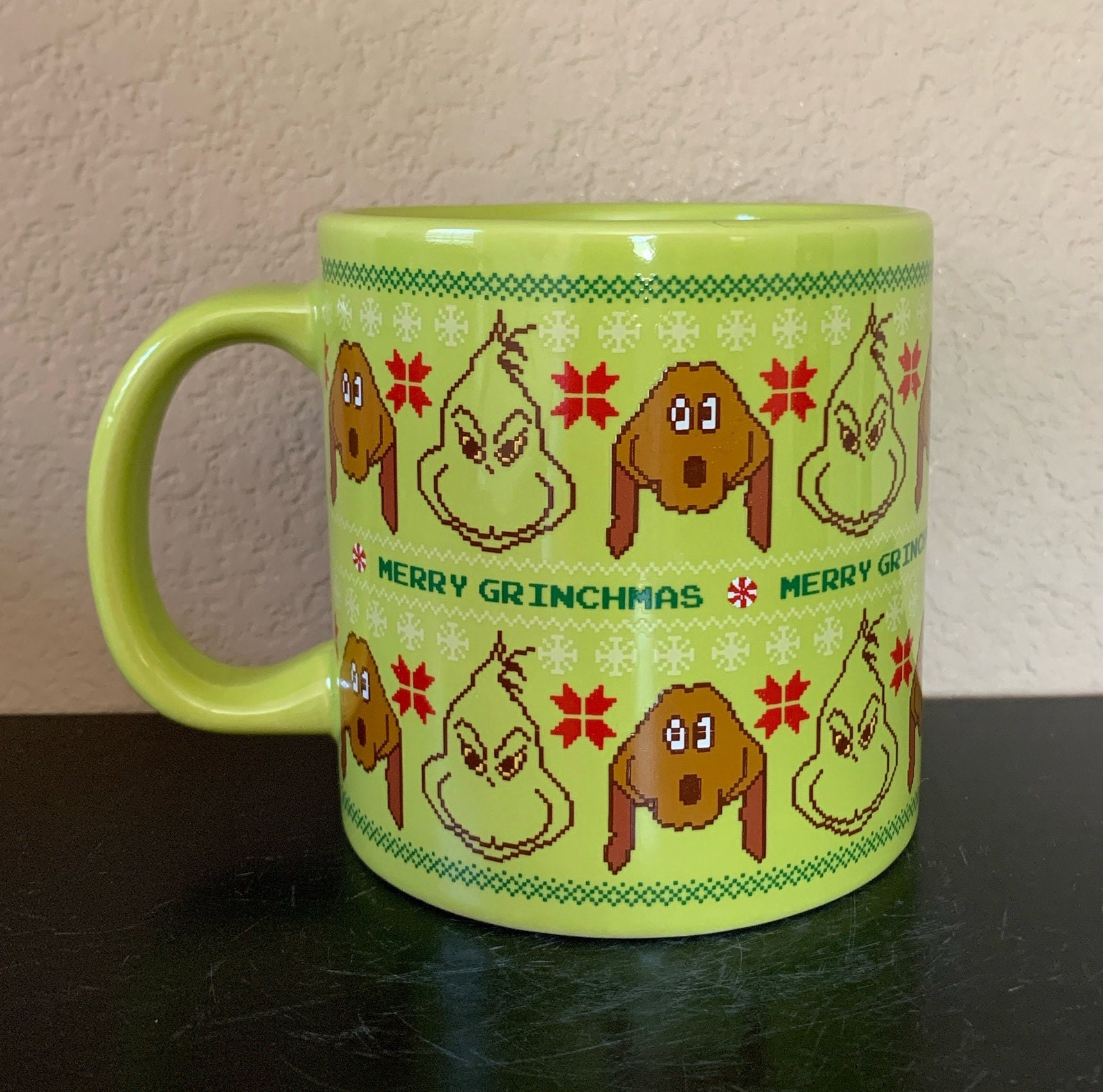 DR. SEUSS Merry Grinchmas the GRINCH Jumbo Coffee Mug / Tea Cup 18 Oz ...