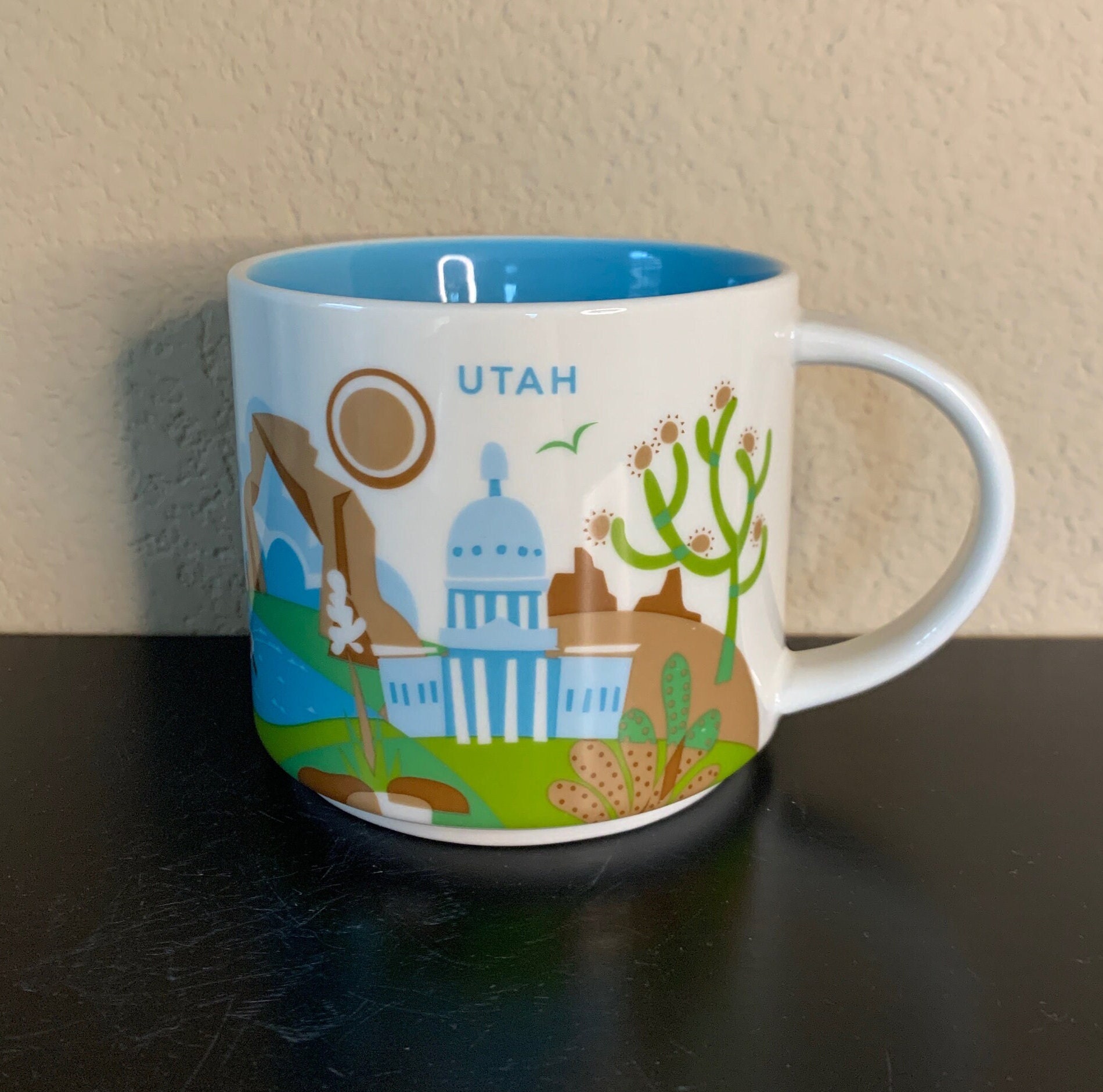 STARBUCKS Discontinued "you Are Here" Collectible UTAH Coffee Mug 14 Oz ...