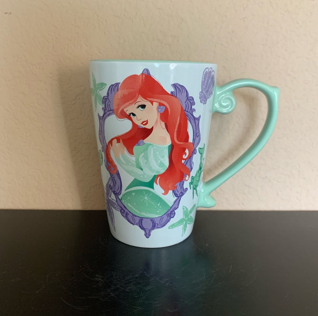 Disneystore ARIEL the LITTLE MERMAID Jewel of the Sea Coffee Mug / Tea ...