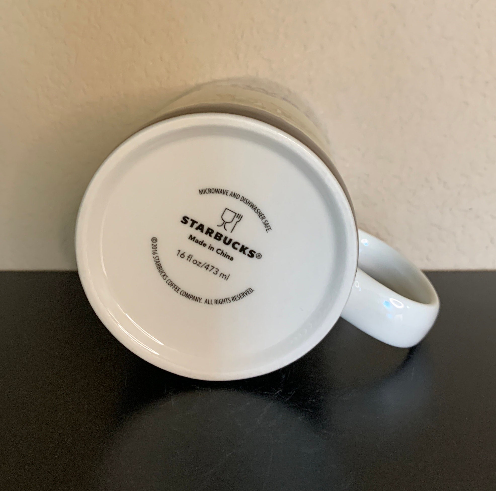 STARBUCKS "global Icon" Collection Series KUWAIT Coffee Mug / Tea Cup ...