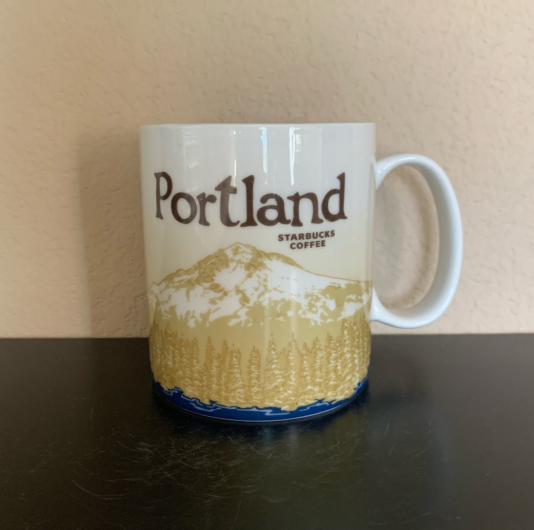 STARBUCKS "global Icon" Collection Series PORTLAND Coffee Mug / Tea Cup ...