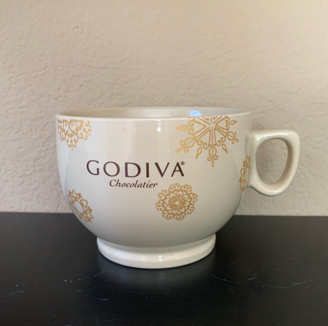 GODIVA CHOCOLATIER Souvenir Coffee Mug / Tea Cup 18 Oz. - Preowned - Etsy