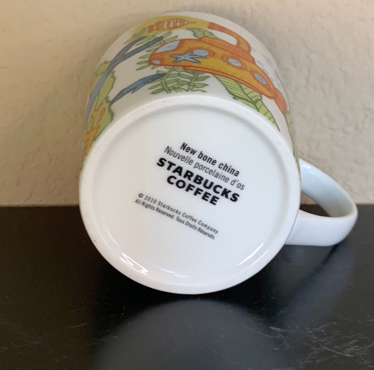 STARBUCKS New Bone China Under the Sea YELLOW SUBMARINE Coffee Mug ...