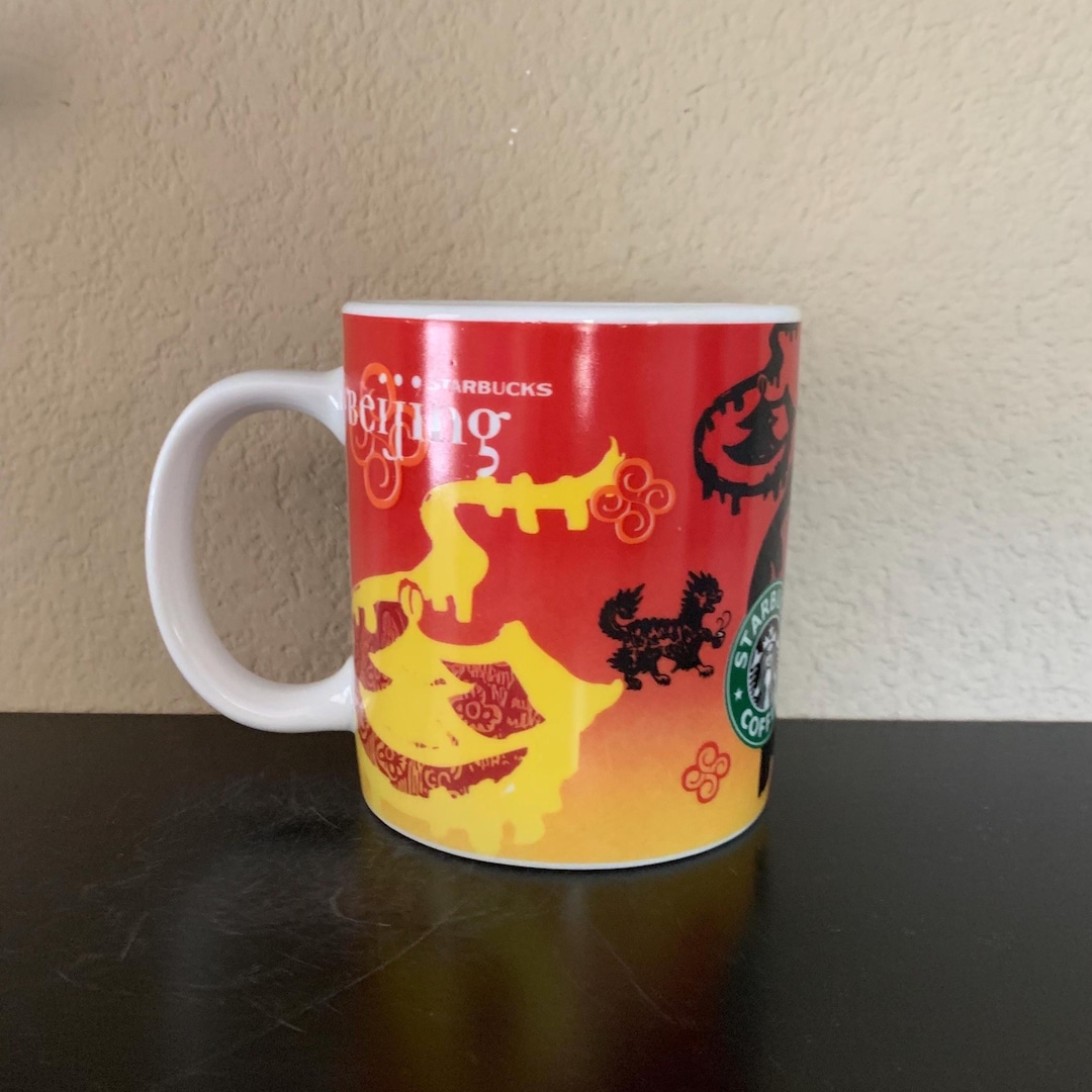 STARBUCKS BEIJING CITY Coffee Mug / Tea Cup 16 Oz. - Preowned - Etsy
