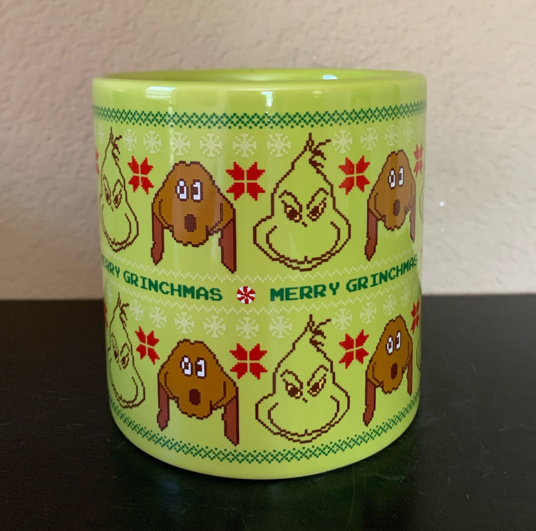 DR. SEUSS Merry Grinchmas the GRINCH Jumbo Coffee Mug / Tea Cup 18 Oz ...