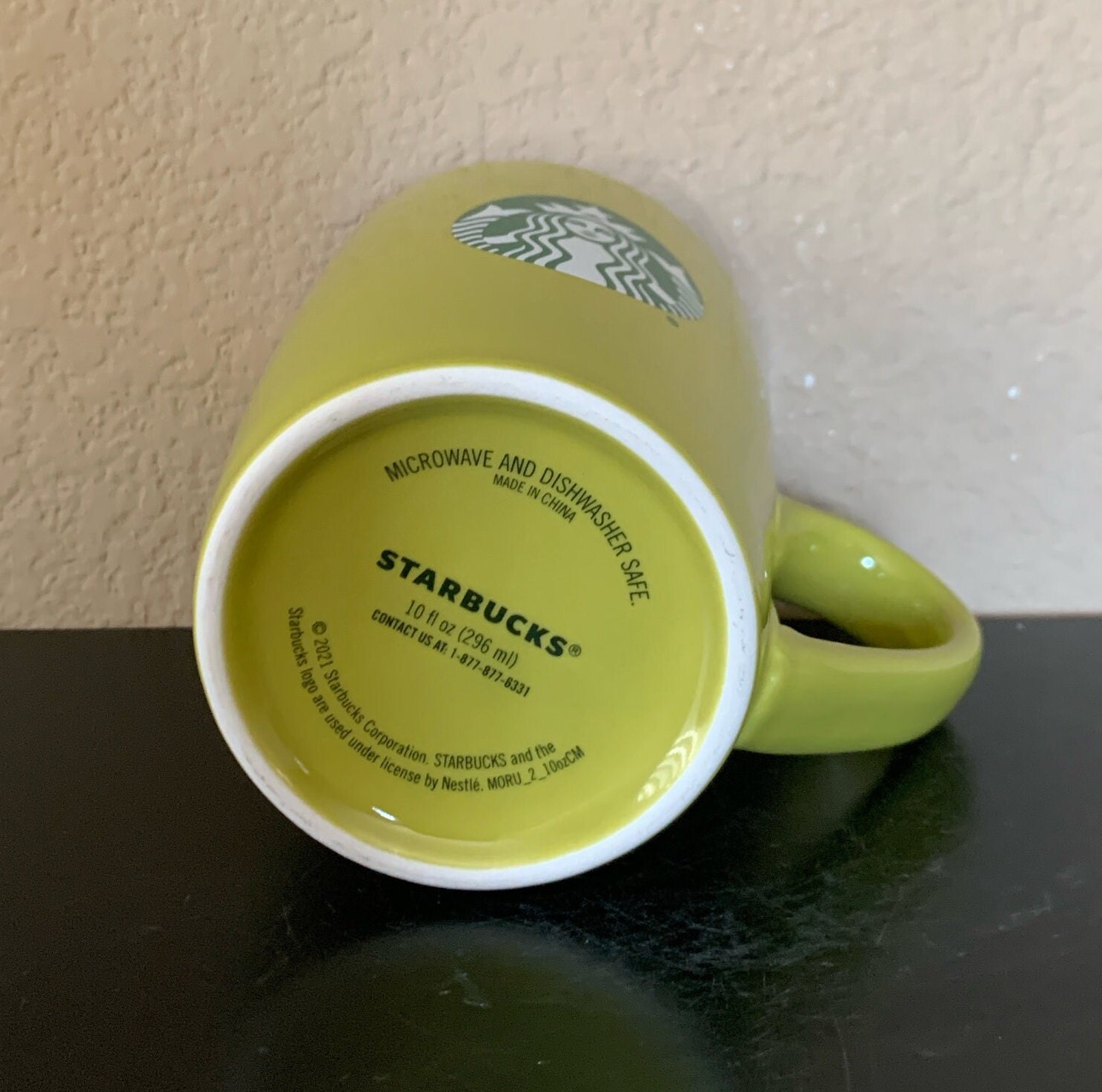 STARBUCKS Green Mermaid Logo Coffee Mug / Tea Cup 10 Oz. Preowned - Etsy