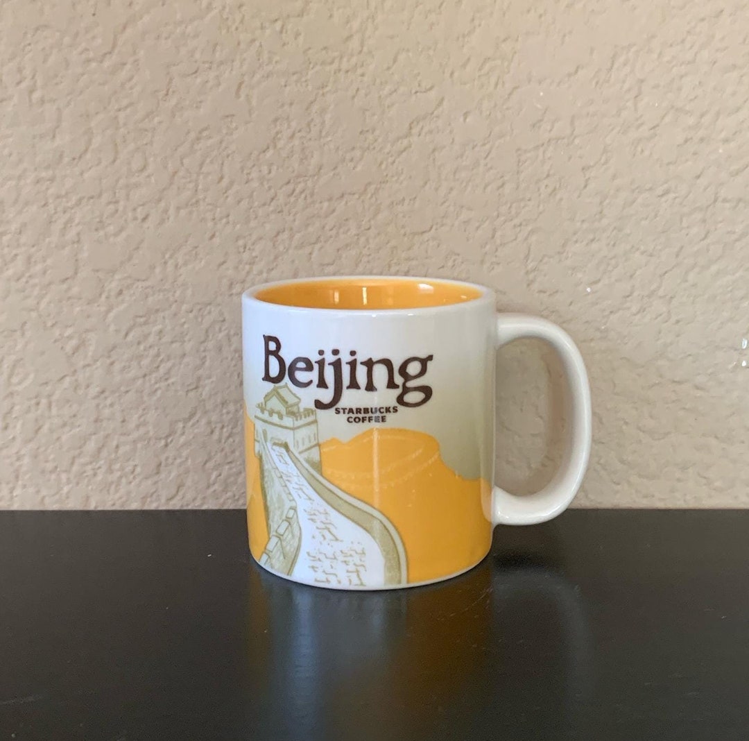 STARBUCKS MINIATURE Collector Series BEIJING Espresso Coffee Mug 3 Oz ...