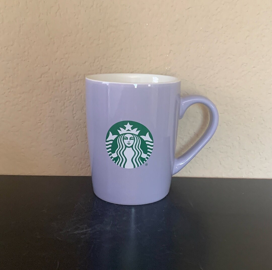 STARBUCKS Purple Coffee Mug / Tea Cup 10 Oz. - Preowned - Etsy