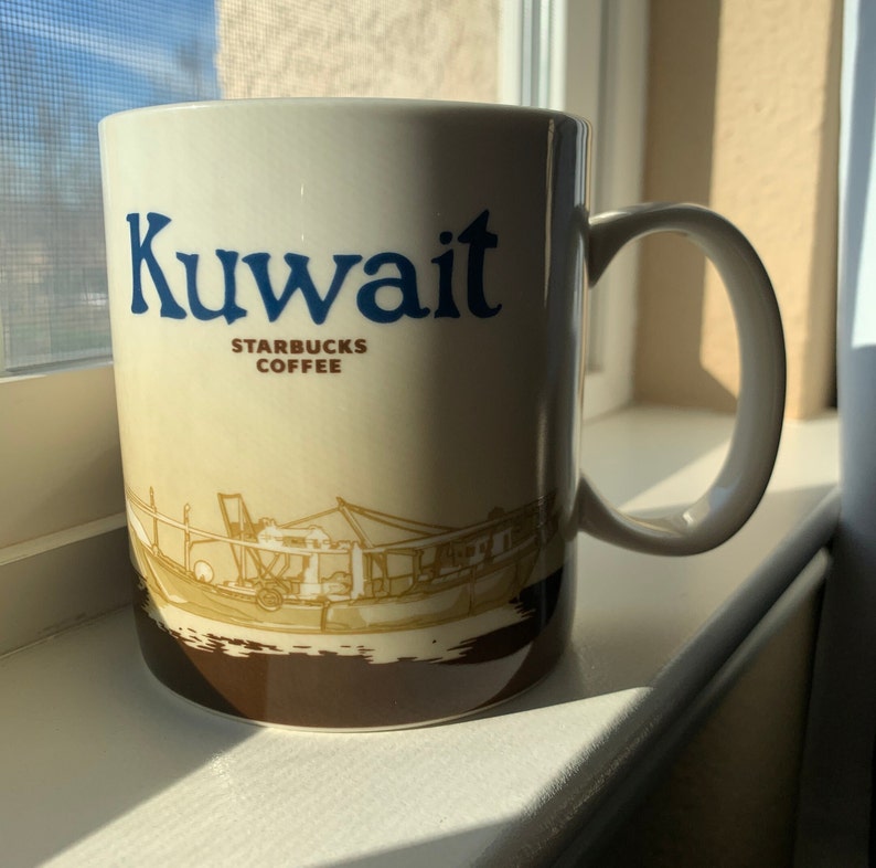 STARBUCKS "global Icon" Collection Series KUWAIT Coffee Mug / Tea Cup ...