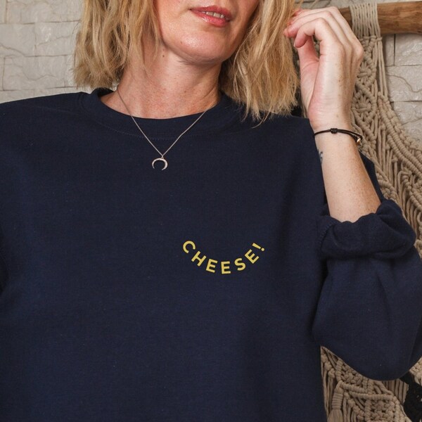 Cheese Sweater - Etsy