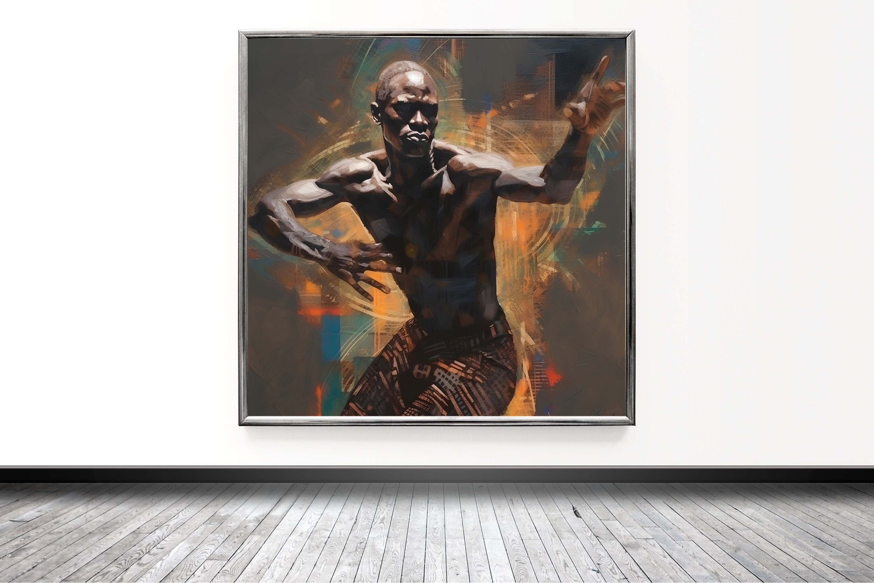 Freedom Within Unframed Black Art Print Black Love Art Black Art Poster ...
