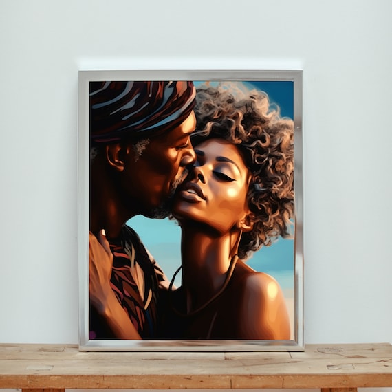 Black Love Art Paintings