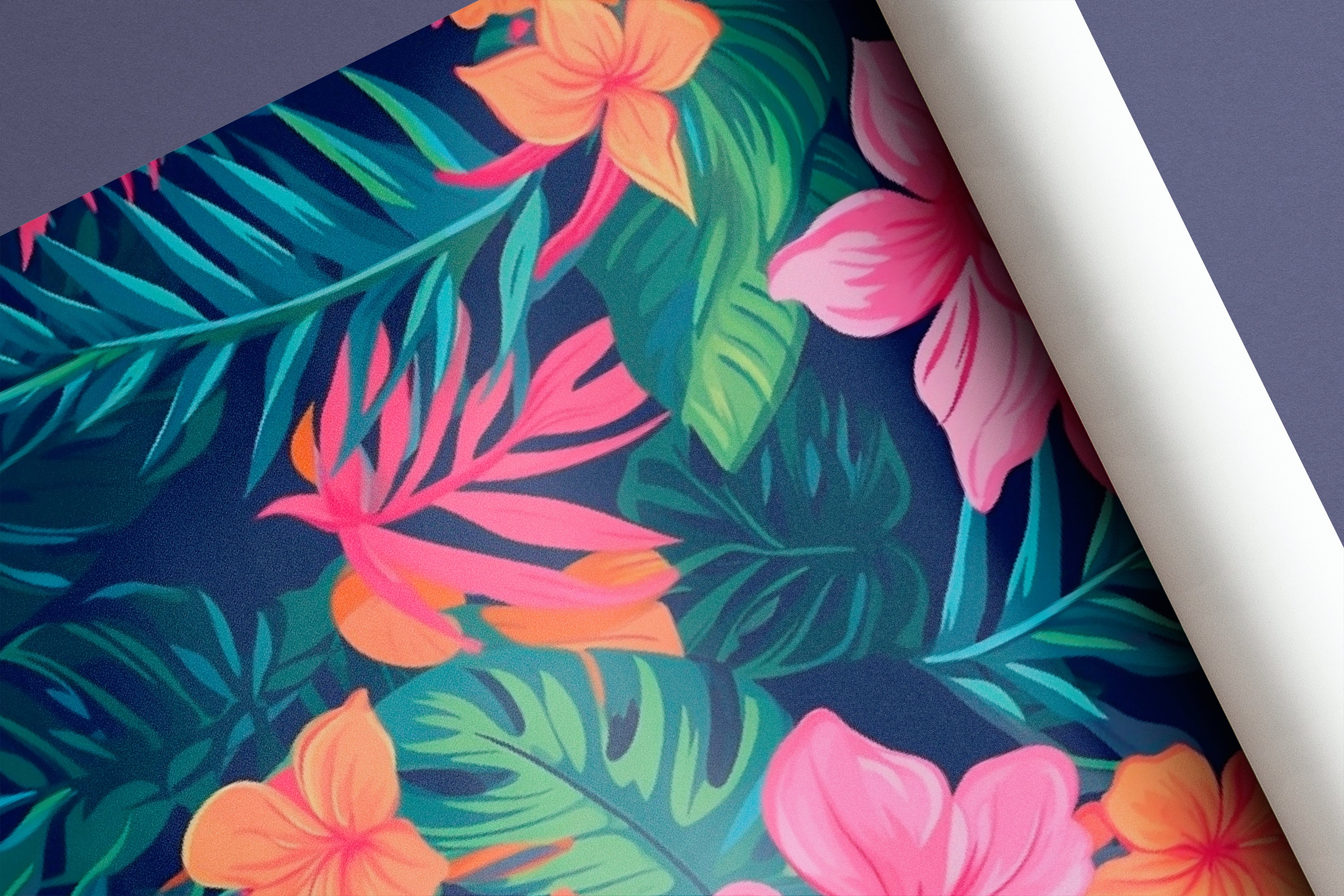 INSTANT DOWNLOAD Seamless Tropical Floral Patterns 16 - Etsy