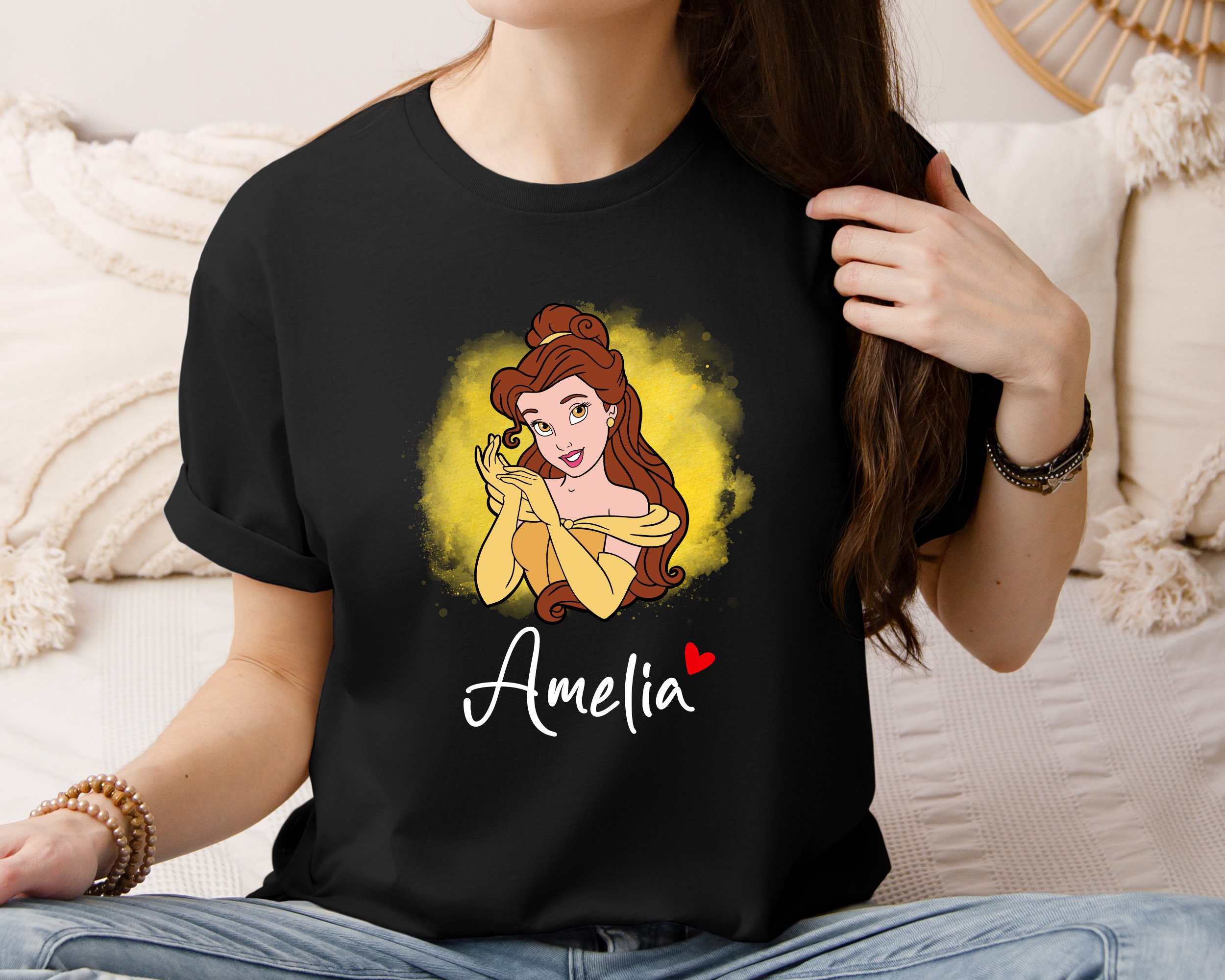 Personalized Disney Princesses Shirts, Princess Group Shirt, Custom Name Shirt, Disney Group ...
