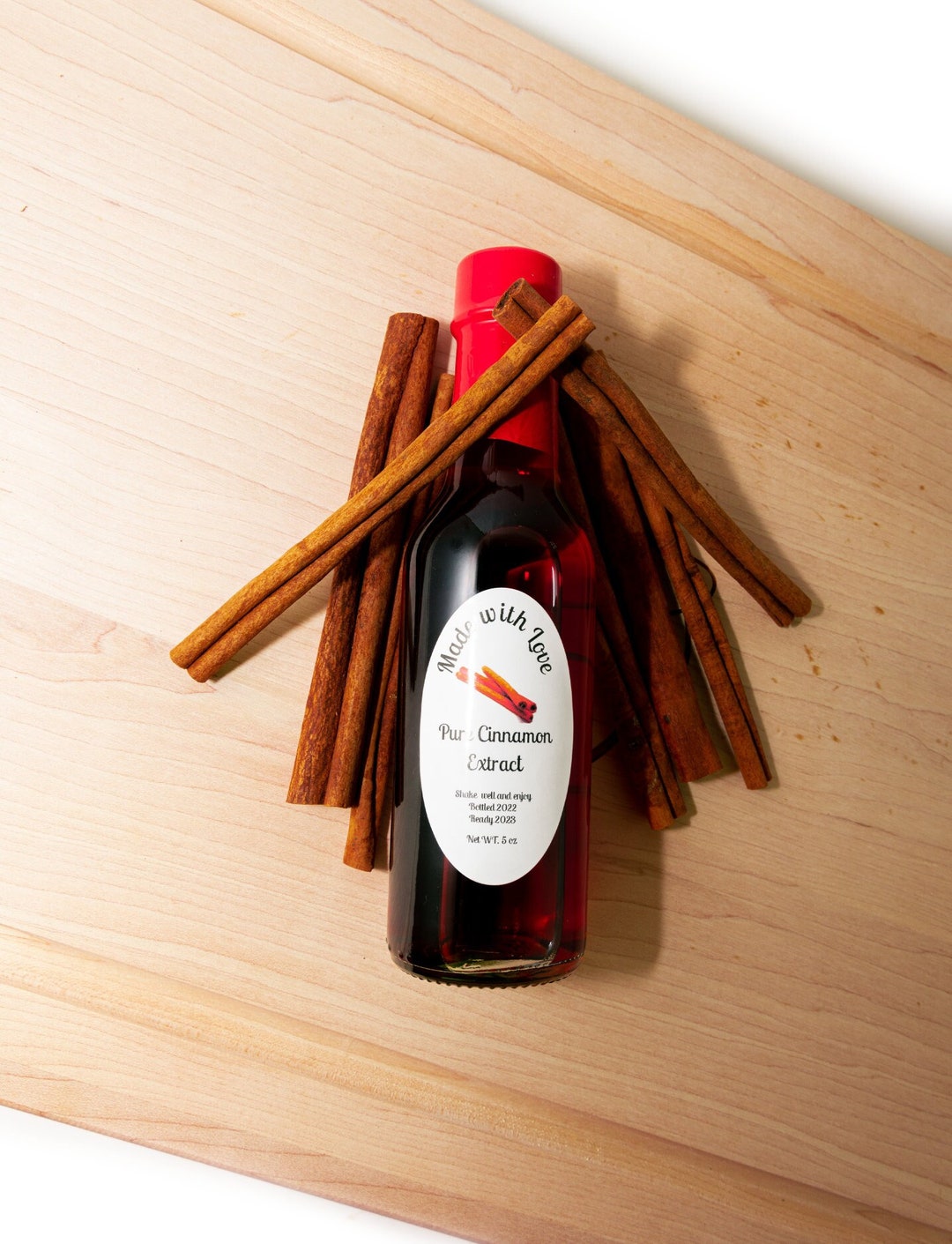 100% Pure Cinnamon Homemade Extracts Gourmet Gift Ideas Organic Flavors ...