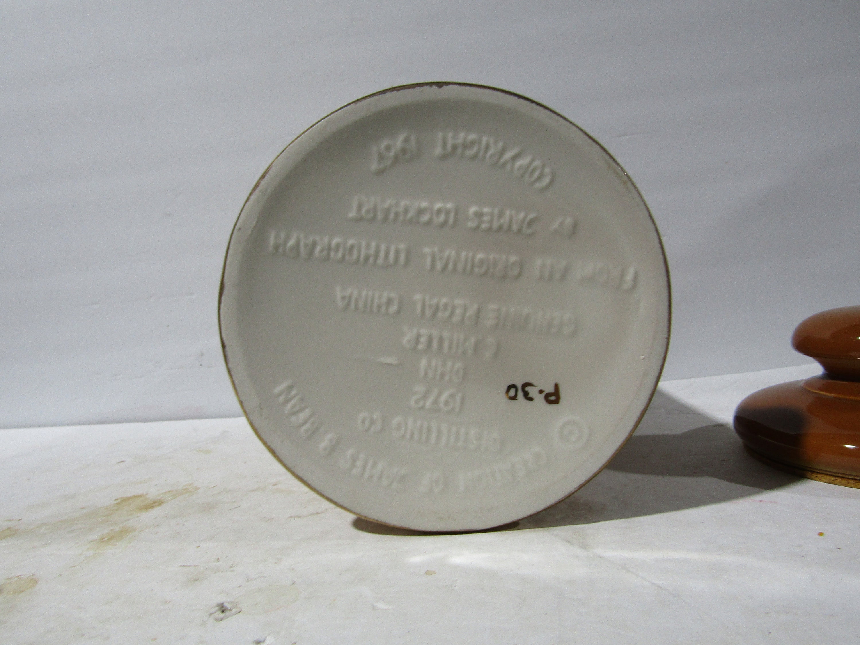 Jim Beam Red Fox Tobacco Humidor or Cookie Jar by Regal China - Etsy