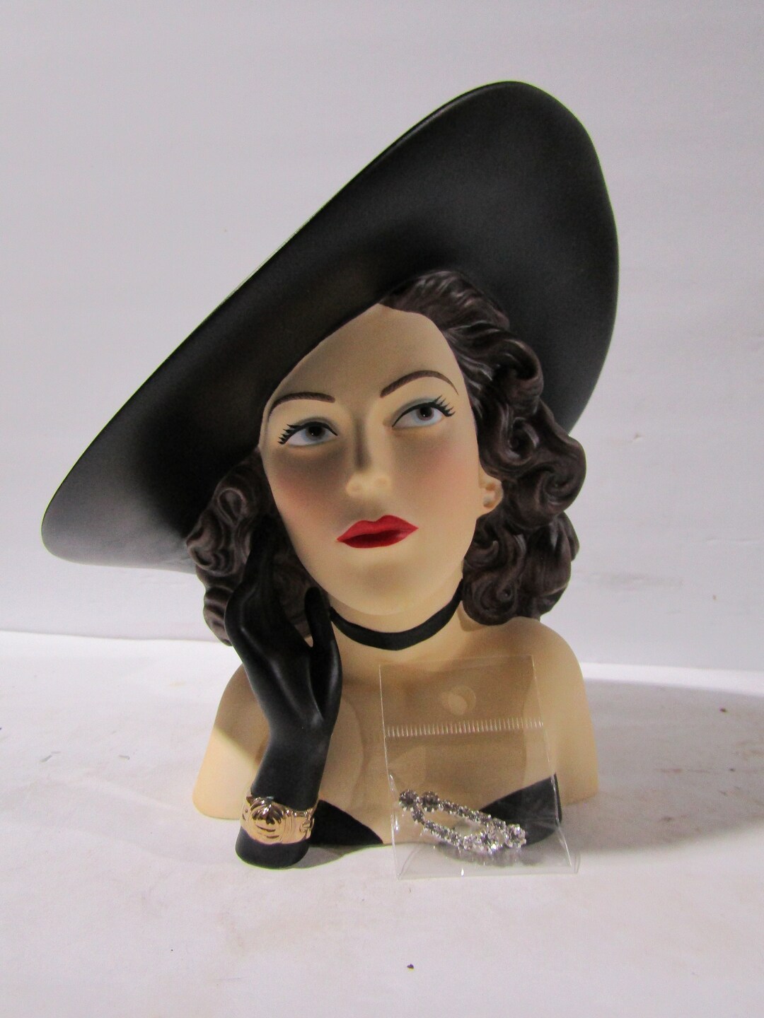 7 Inch Licensed Hedy Lamarr Head Vase Red or Black Dress Your Choice - Etsy