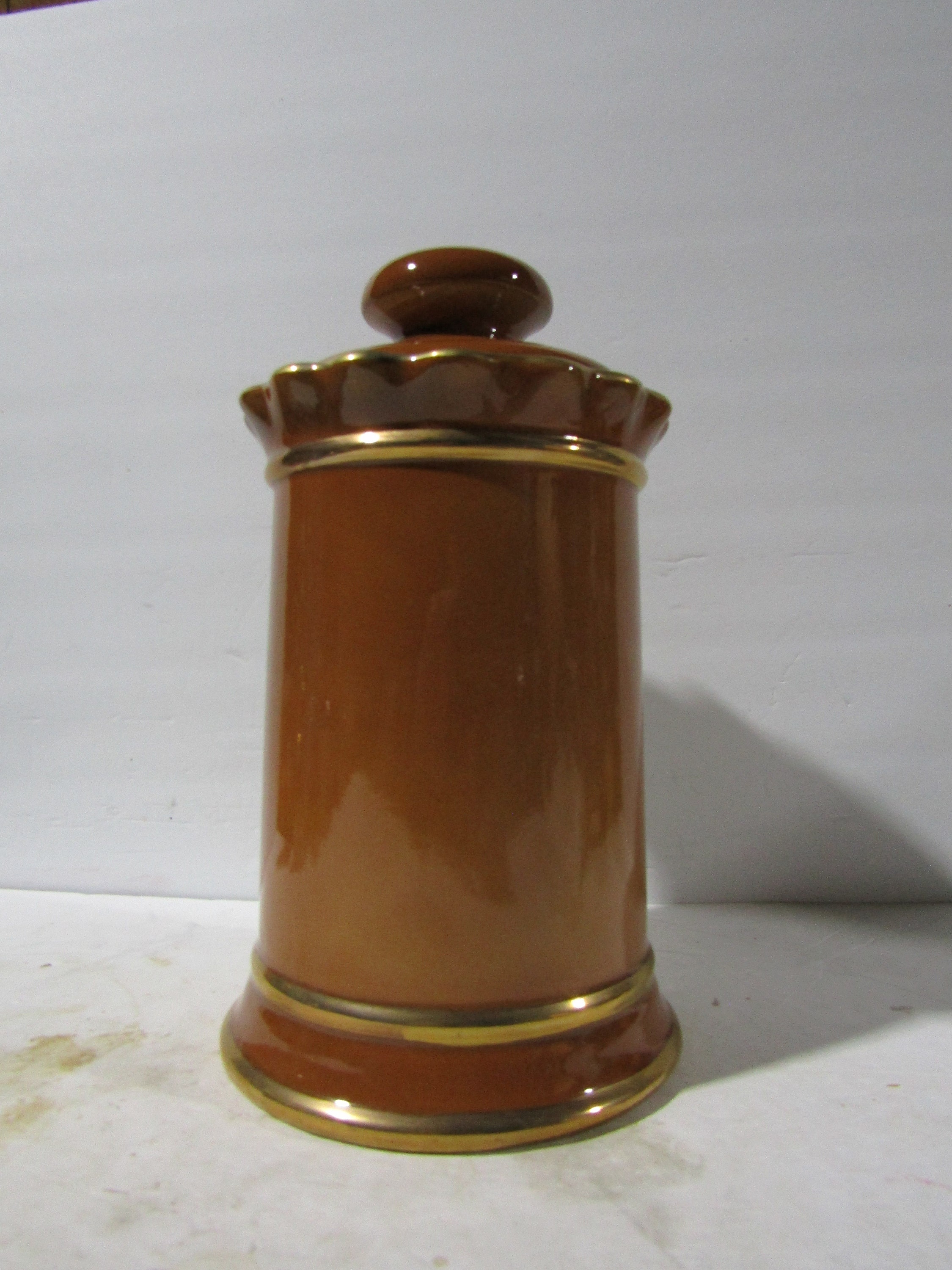 Jim Beam Red Fox Tobacco Humidor or Cookie Jar by Regal China - Etsy