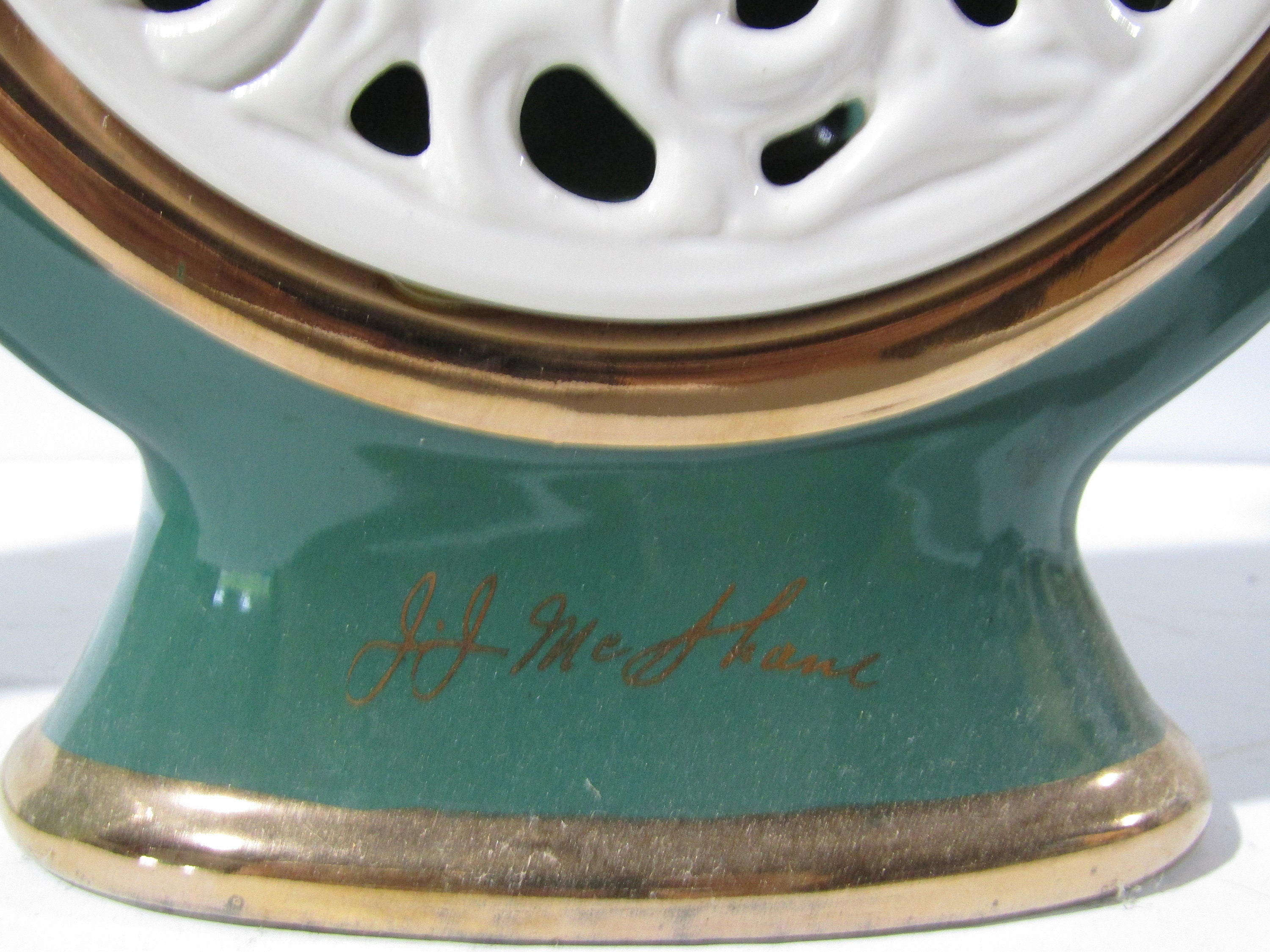 2 Jim Beam VIP Julian Mcshane Signed Executive Decanter 1980 & 1981 ...