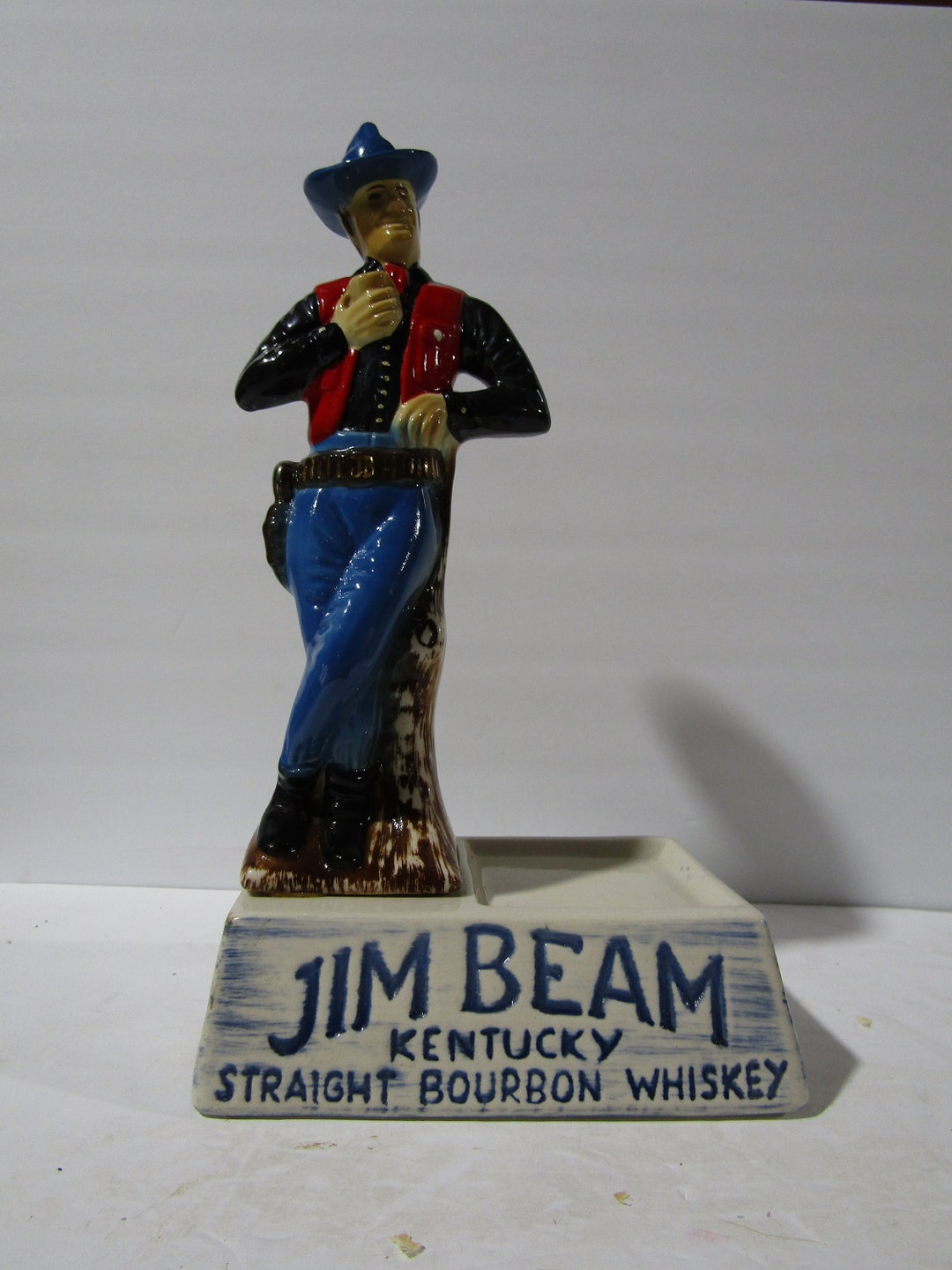 RARE Jim Beam Australian Cowboy Back Bar Piece Made by Regal China - Etsy