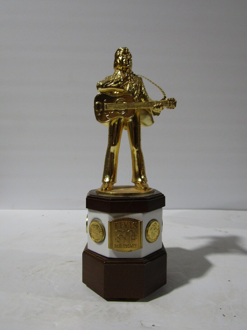 Mccormick Elvis Presley Gold 50th Anniversary Miniature - Etsy