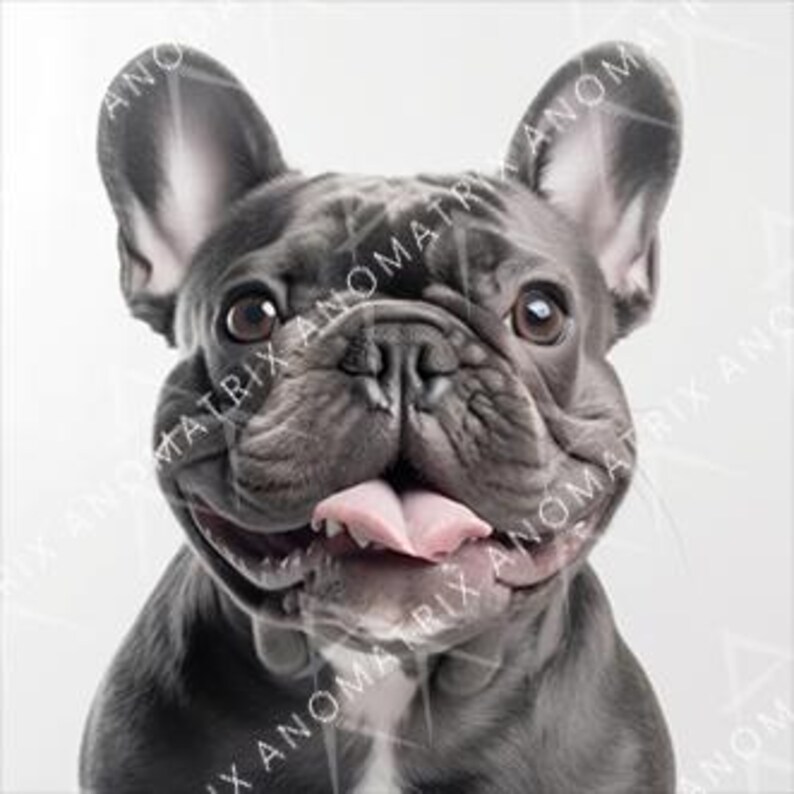 Grey Frenchie Dog - Etsy