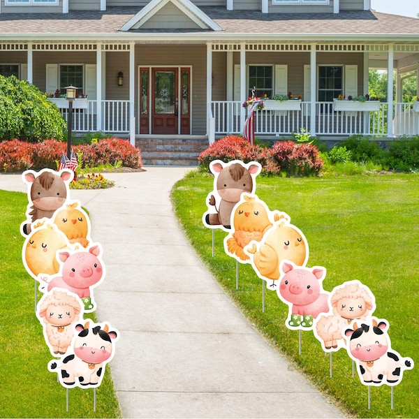 Farm Animal Sign - Etsy