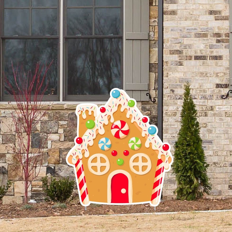 Gingerbread Yard - Etsy