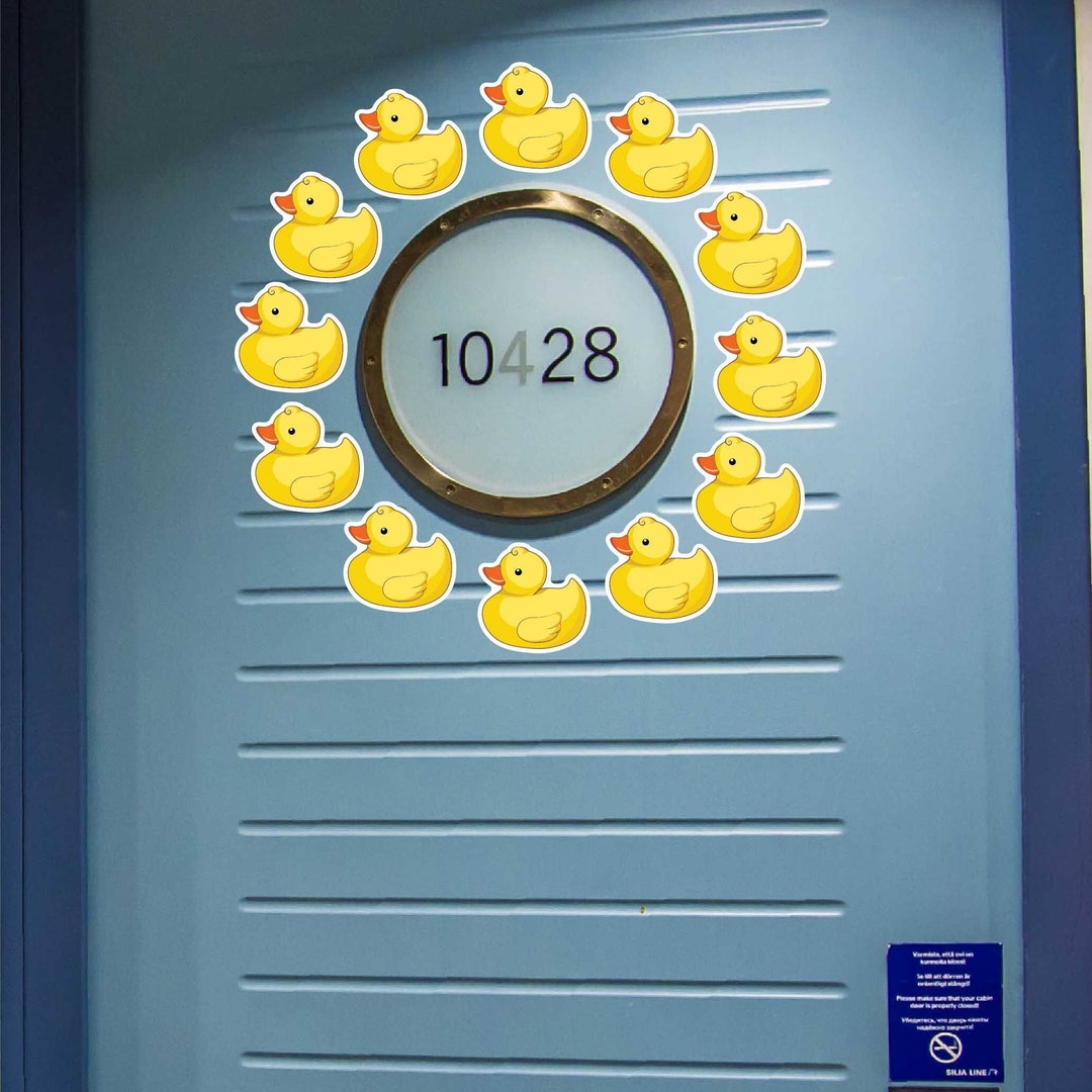 12 Piece Cruising Duck Magnets | Cruise Ship Decorative Magnets | 12 ...