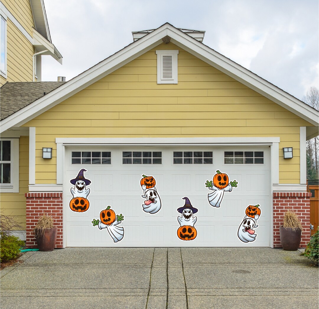 Magnetic Booyah Ghosts Halloween Decorations - Etsy