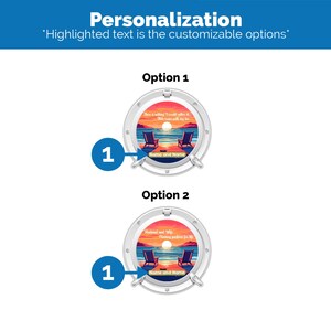 Custom Sunset Cruise Magnet | Cruise Ship Decorative Magnets - Etsy