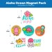 Aloha Ocean Magnet Pack Cruise Ship Decorative Magnets - Etsy