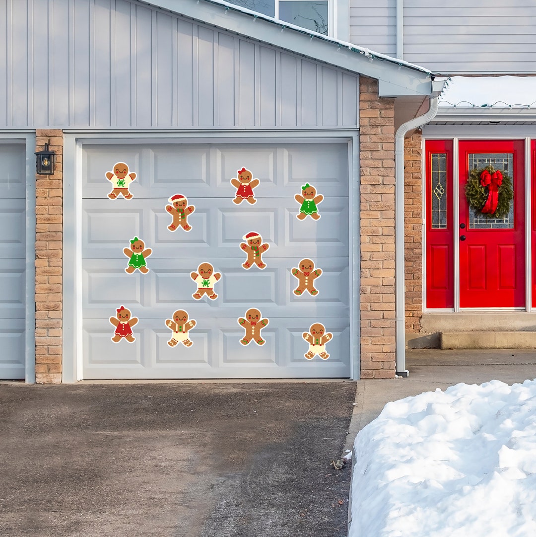 Gingerbread Magnets Christmas Decorations 12 Pieces - Etsy