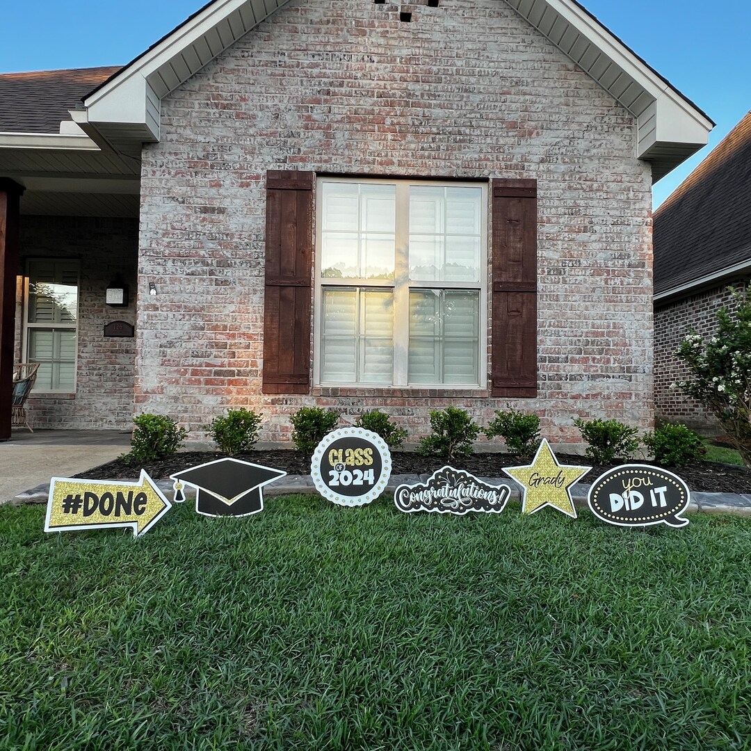 You Did It Grad Sparkle Pack | Graduation Decorations | 6 Pack With ...