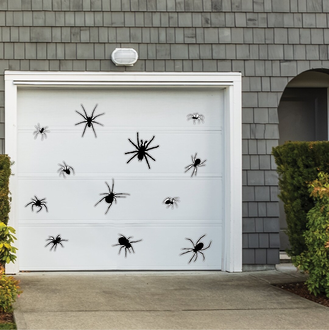 12 Piece Creepy Crawly Spiders Halloween Magnets Halloween Decorations ...