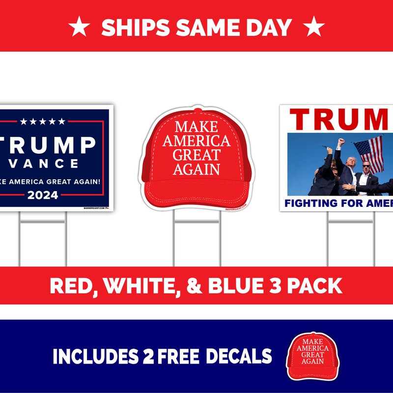 Trump Yard Signs 2024 - Etsy