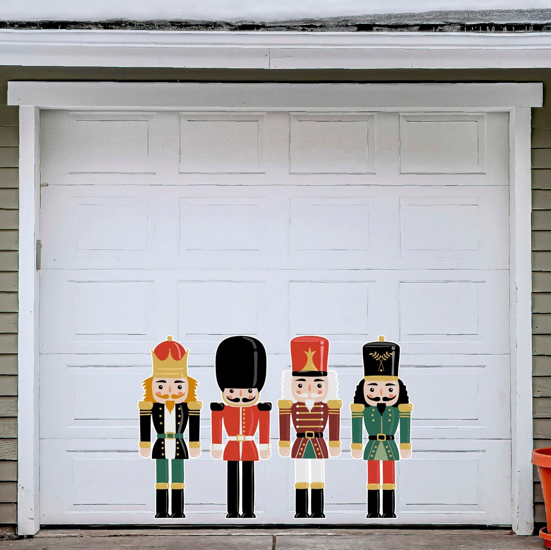 4 Piece Nutcracker Magnets Christmas Decorations - Etsy