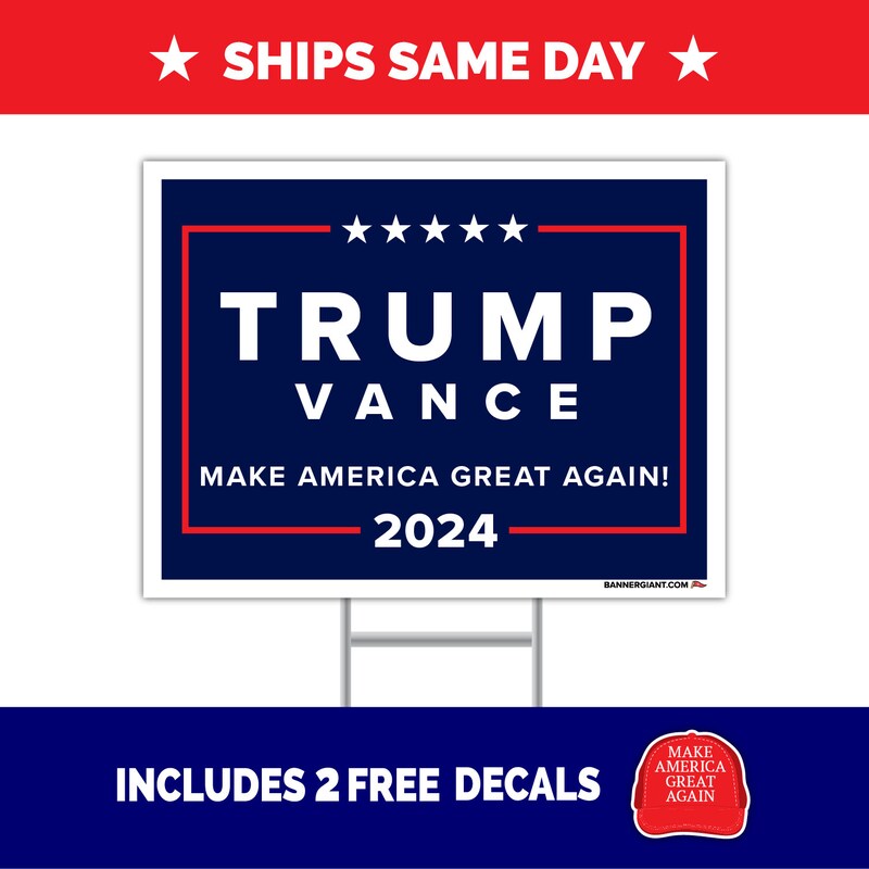 Trump Yard Signs 2024 - Etsy