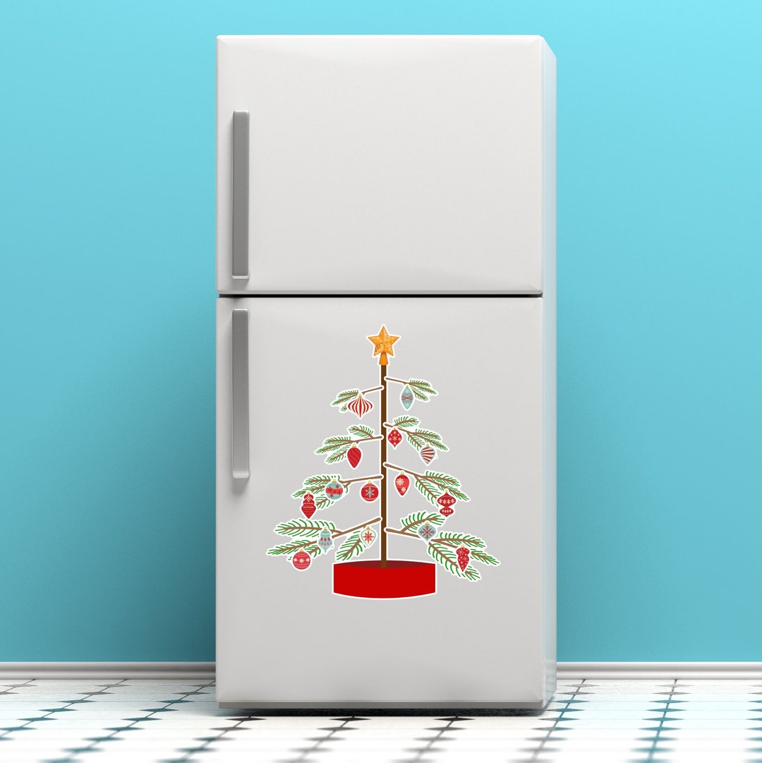 24 Piece Build-a-tree Magnet Christmas Decorations - Etsy
